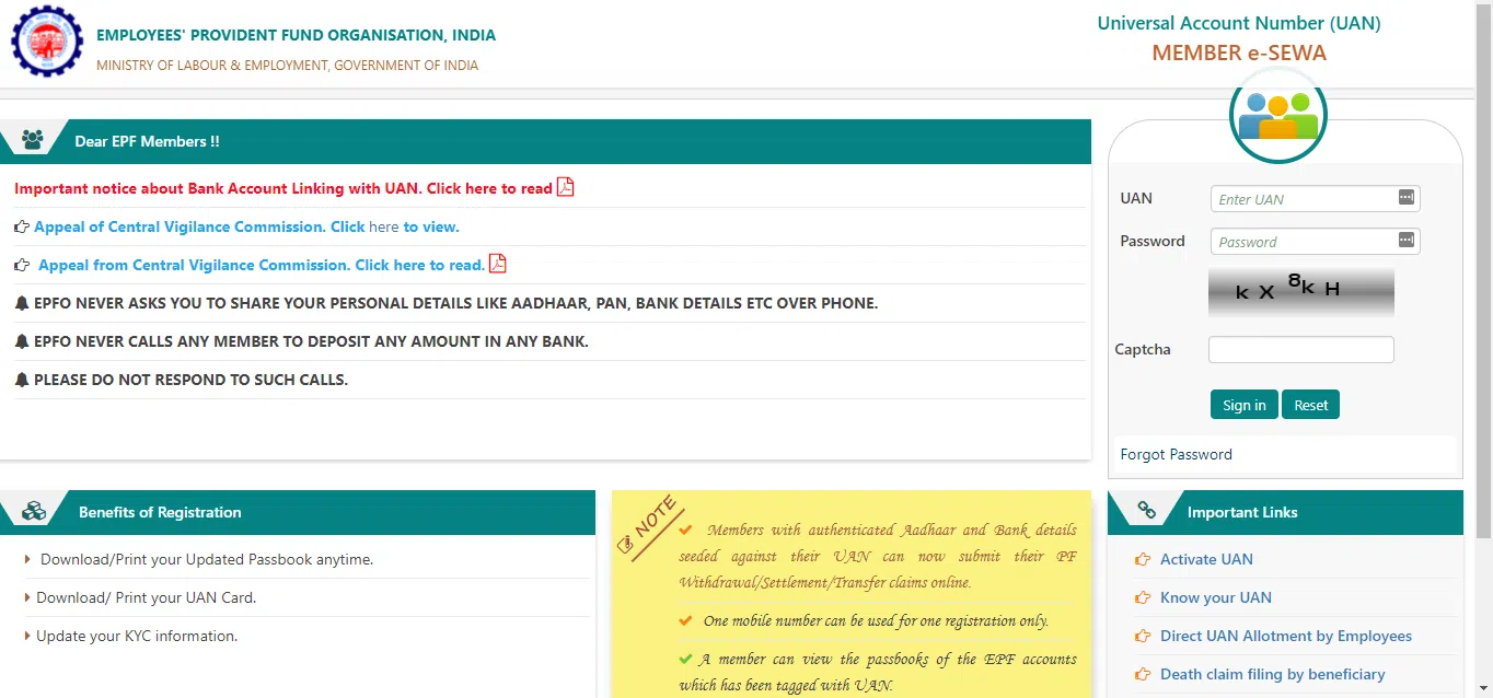 EPF Withdrawal - Procedure To Apply For EPF Withdrawal Online