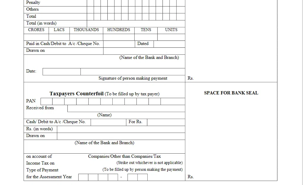 Challan 280 : How To Pay Your Income Tax Online With Challan 280
