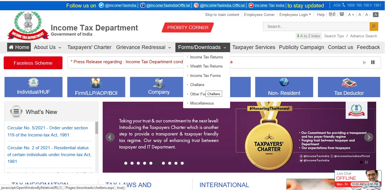 Challan 280 : How To Pay Your Income Tax Online With Challan 280